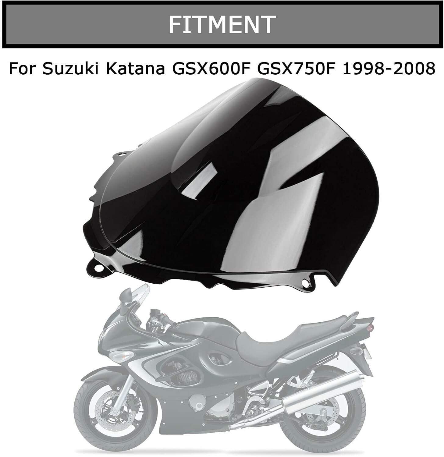 Ветровое стекло мотоцикла Suzuki Katana GSX600F GSX750F 1998-2008