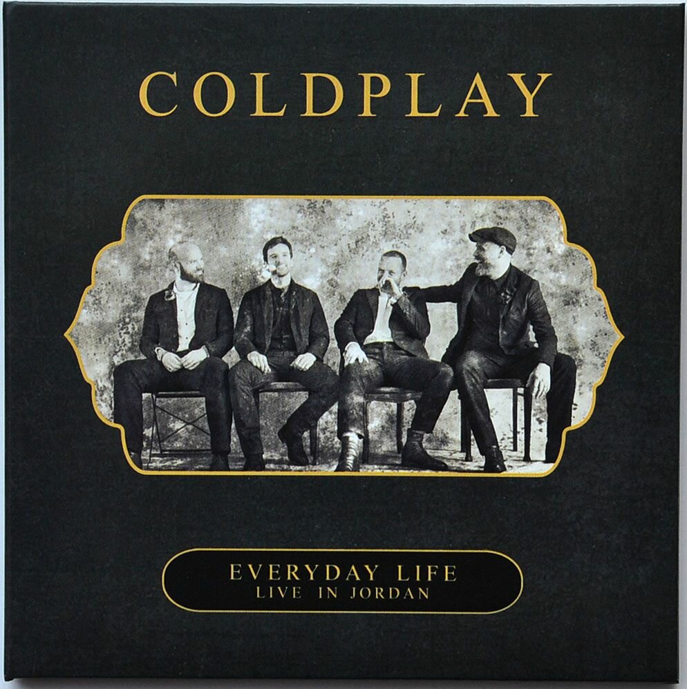 COLDPLAY Live at Citadel Jordan - Everyday Life Promo 2019 CD+DVD (концерт, компакт диск, двд диск)