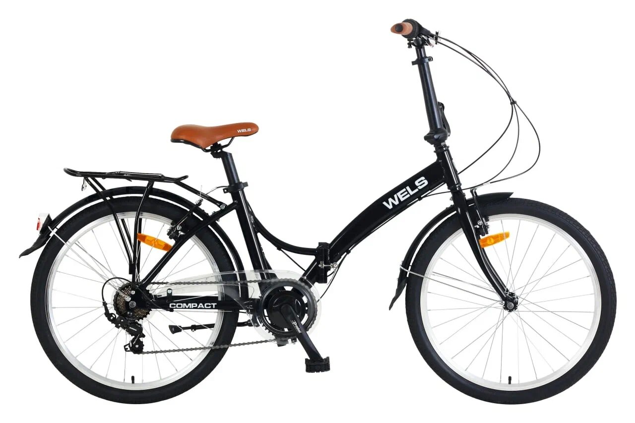 WELS Велосипед WELS Compact 24-7 2.0 (Черный)
