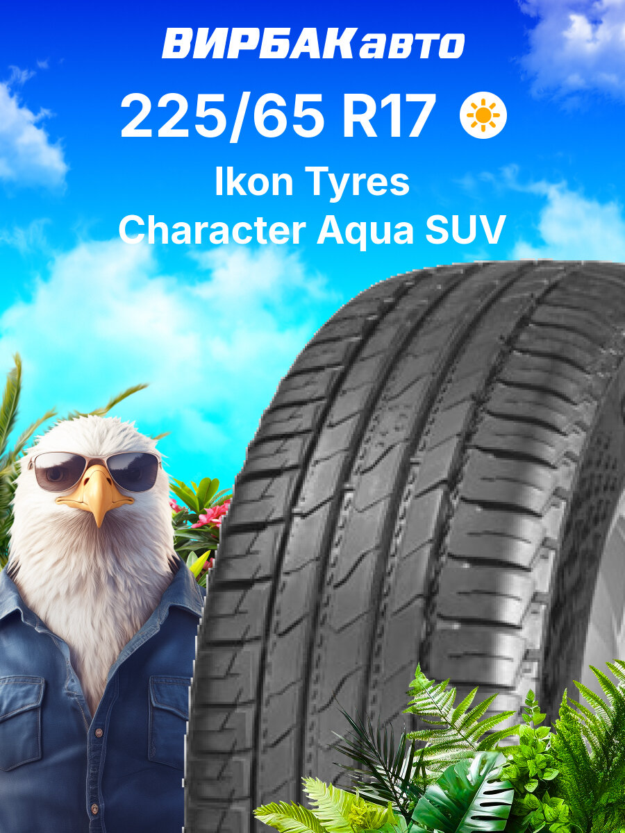 Летние шины Ikon Character Aqua SUV (Nordman S2 SUV) 225/65 R17 102H