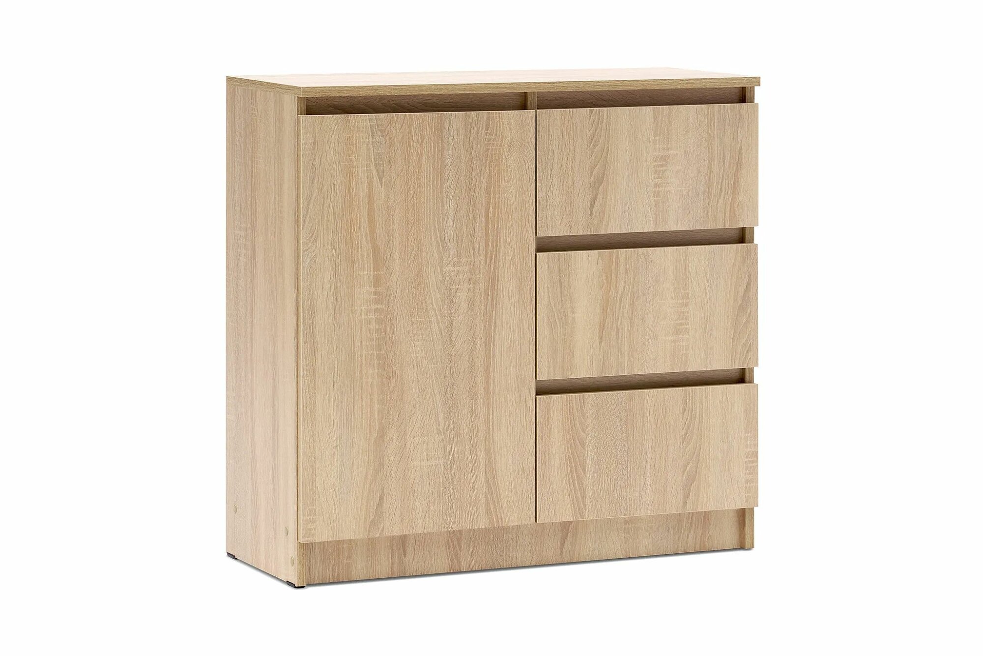 Комод Челси 800 3 ящика 1 дверь Дуб сонома