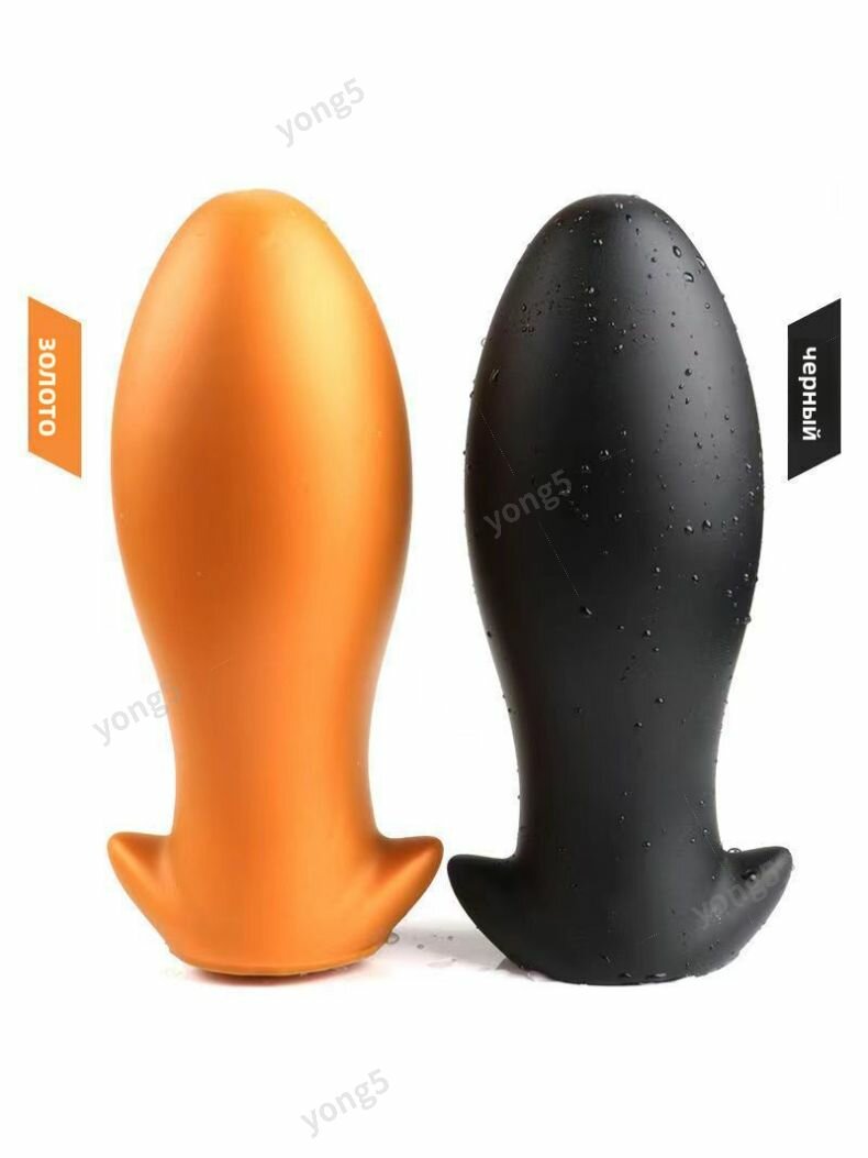 Силиконовая анальная пробка "Яйцо дракона", цвет светящийся, размер S