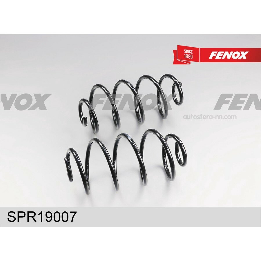 FENOX SPR19007 пружина задняя!\ Opel Astra 1.4i-2.2DTi 98-04