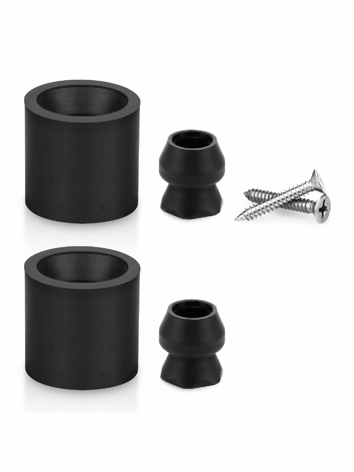 Комплект из 2 частей, комплект дверной коробки прицепа, резиновый бампер дверной коробки, подходит для прицепа RV