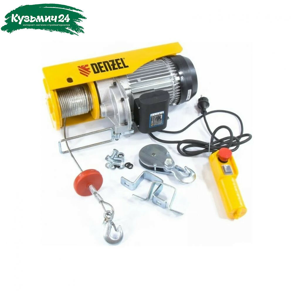 Электрический тельфер Denzel TF-1000 52016, 1 шт