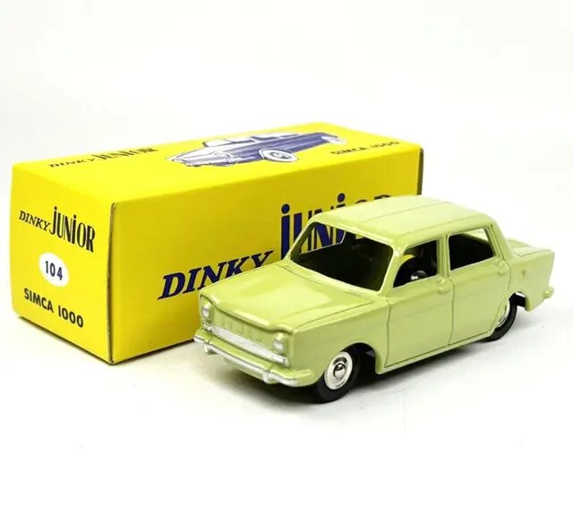Литые игрушечные машинки DINKY TOYS SIMCA 1000 в масштабе 1:43, модель автомобиля, миниатюрная модель автомобиля для детей