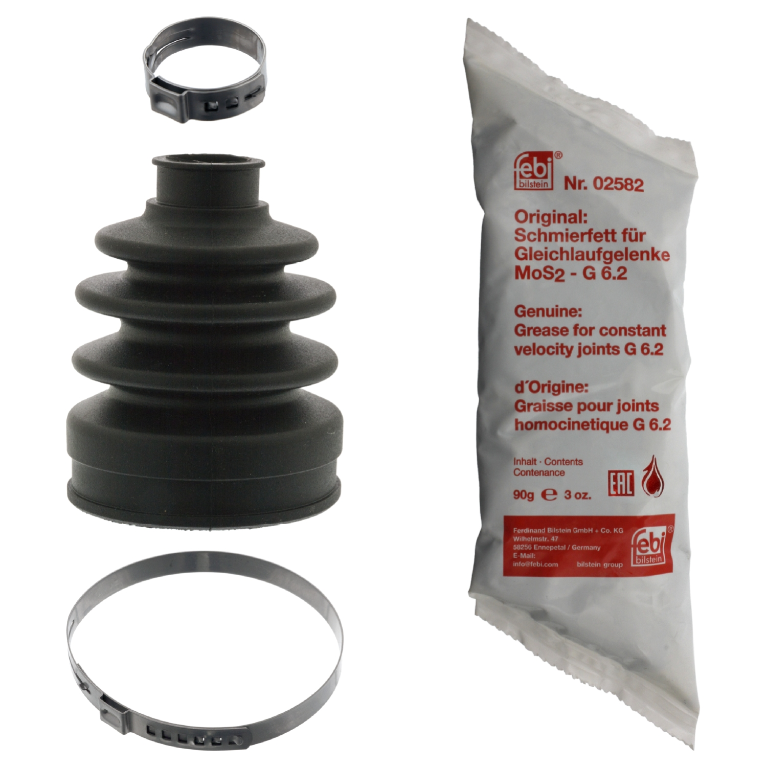 FEBI BILSTEIN 100197 к-кт пыльника шруса внутреннего\Ford (Форд) Fiesta (Фиеста) 1.2i / 1.4d 08