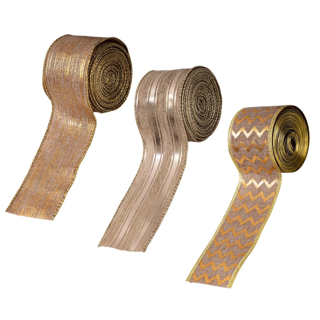 Рождественская Лента Snowfigure С Проволочным Каркасом Для Украшения Праздничной Елки И Упаковки подарков