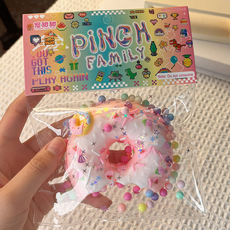 Colorful large plush cat paw squishy stress relief toy perfect for kids and adults blue