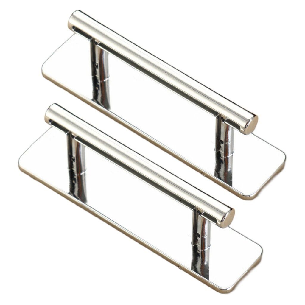 Ручки шкафа Без Отверстий Не Подвержены Коррозии Пластиковые Тяги 2шт для Стеклянной Двери