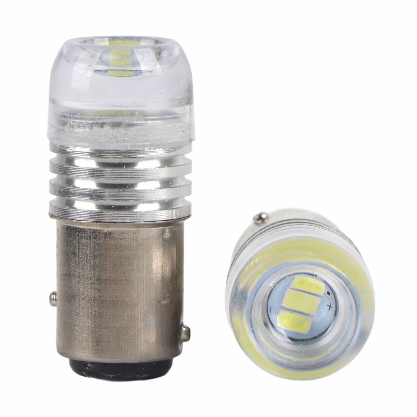 2 шт, белые 1157 2357, мигающие светодиодные лампы для проектора для задних стоп-сигналов автомобиля, 12 В постоянного тока