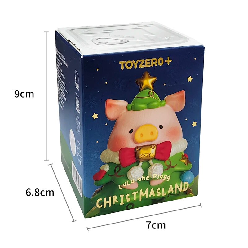 LuLu The Piggy Christmasland, виниловая кукла-копилка, Random