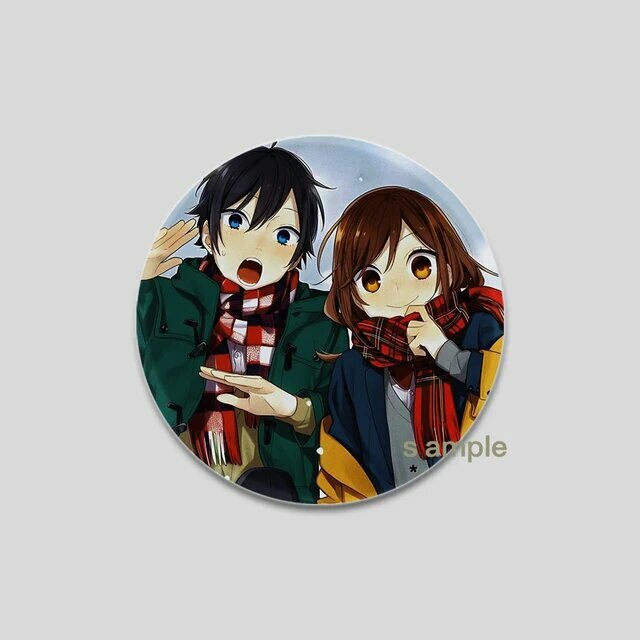 58/44/32 мм аниме CloverWorks, круглые мягкие пуговицы, милая брошь в виде фигуры для рюкзака, украшения одежды, модные подарки