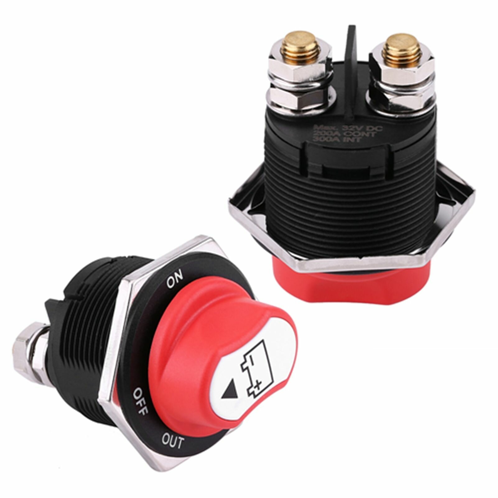 Макс. 32 В постоянного тока 200 А CONT 300 А INT Вкл./Выкл. Изолирующий выключатель автомобильного аккумулятора для автомобилей/внедорожников/грузовиков