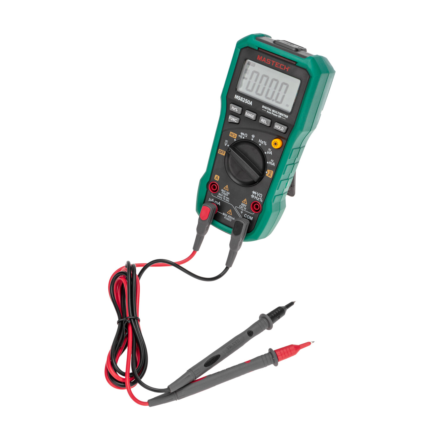 Мультиметр Mastech MS8250A, автоматический выбор диапазона, подсветка дисплея