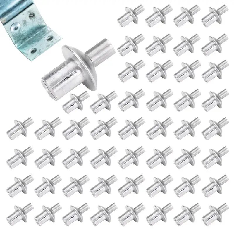 Алюминиевые Заклепки-гильзы, Самонарезающие, С Полукруглой Головкой, Алюминиевые Заклепки-гильзы С Круглой Головкой