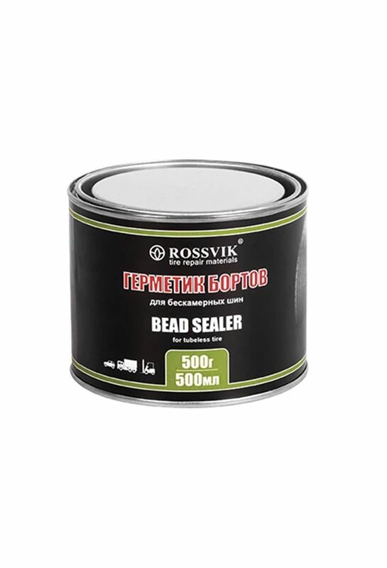 Герметик бортов шин 500мл (без кисти), ROSSVIK