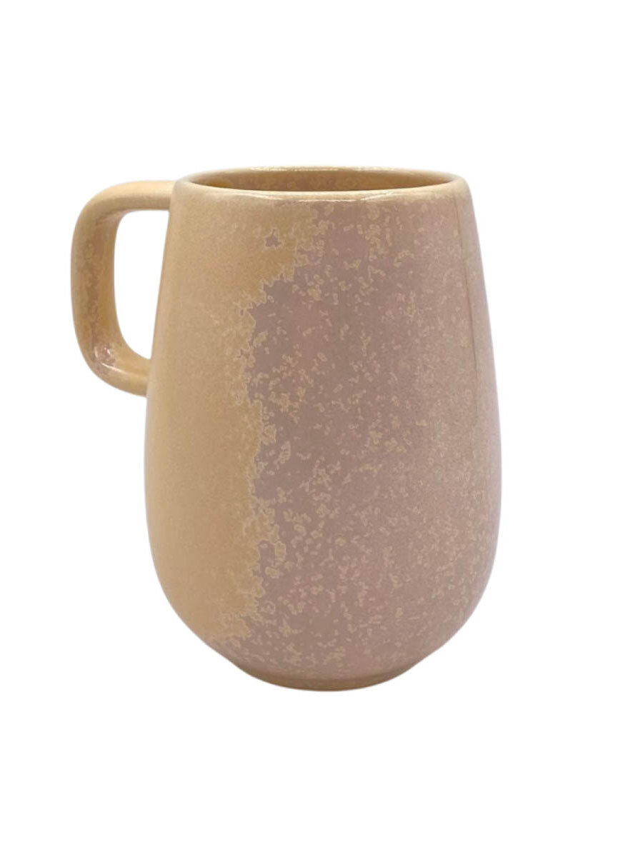 Чашка Kenai Ceramics Luma, цвет персиковый, 325 мл, 11х7 см, керамика