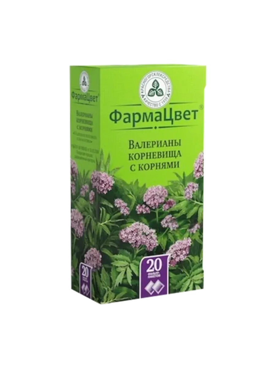 Валериана корневища с корнями фильтр-пакеты 1,5г №20
