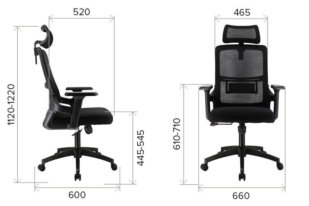 Кресло офисное Everprof EP-530 black