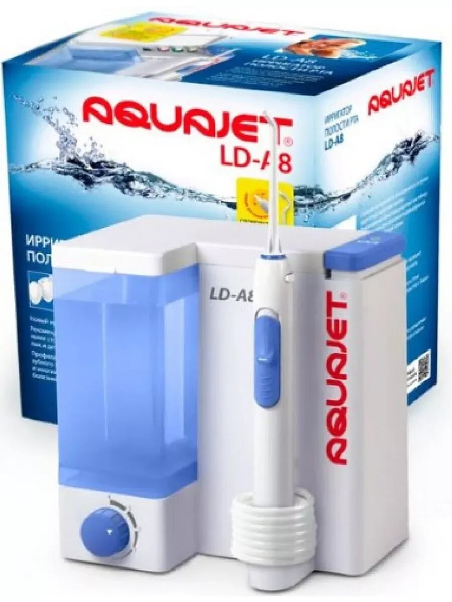 Ирригатор полости рта aquajet ld-a8 с принадлежностям-1шт.