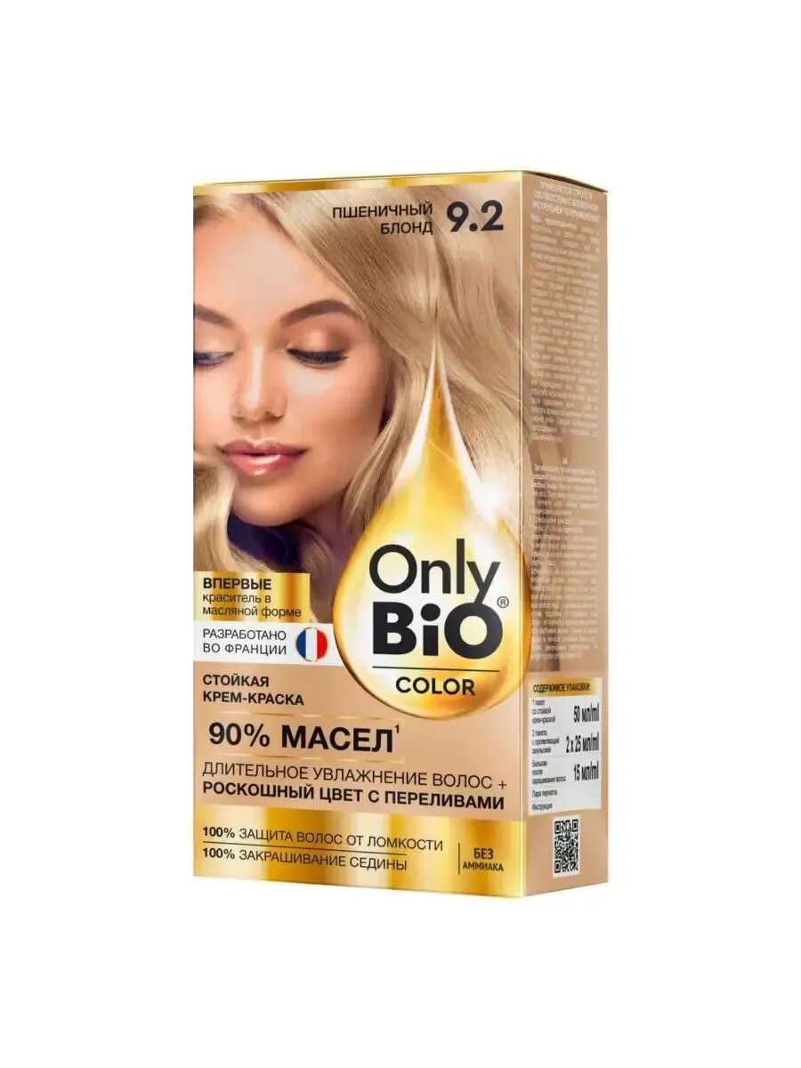 Крем-краска для волос Only Bio Color Пшеничный блонд 115 мл