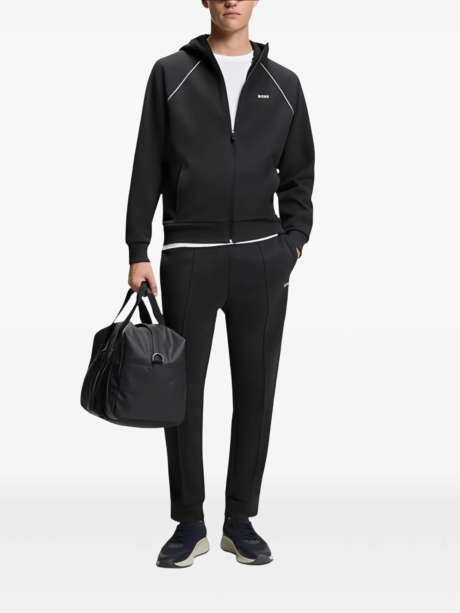 Брюки спортивные BOSS, размер L, темно-синий — фото 1