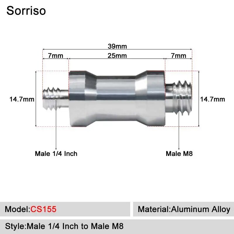 Переходник для крепления штатива Sorriso