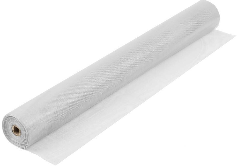 Сетка STAYER "STANDARD" противомоскитная в рулоне, стекловолокно+ПВХ, белая, 0,9 х 30м