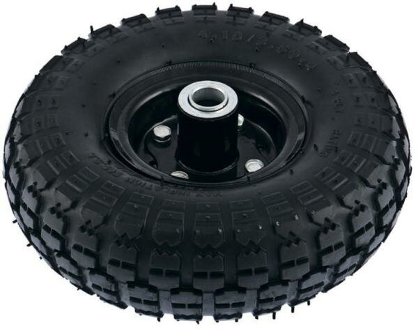 Колесо PALISAD 68970 пневм. 4.10/3.50–4 с несим. ступ. d260мм. подш. внут. диам. 20мм. длина оси - 5