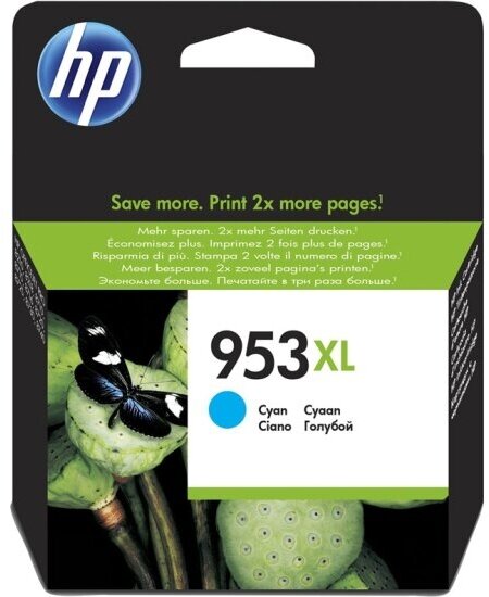 Картридж HP F6U16AE №953XL голубой для OJ8210