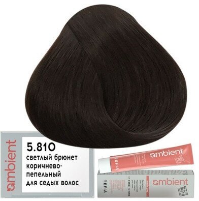 Крем-краска для волос AMBIENT 5.810, Tefia