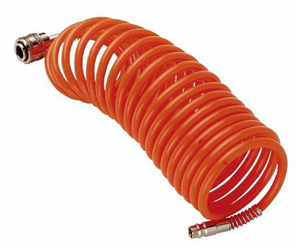 Шланг спиральный 7.5 м, 5х8мм, Elitech, 0704.011500, полиамид