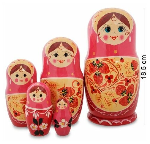 Матрешка 5-кукольная (Семеновская) МР-10/19 113-705850