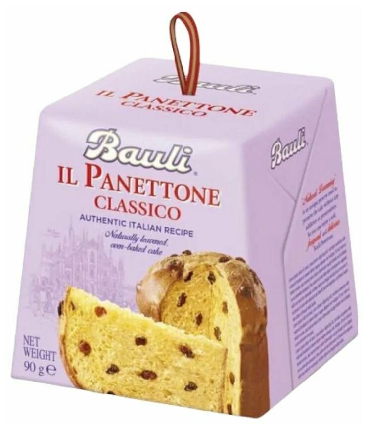 Кекс Bauli Mini Панеттоне Классический (IL Panettone Classico), 90 г ...