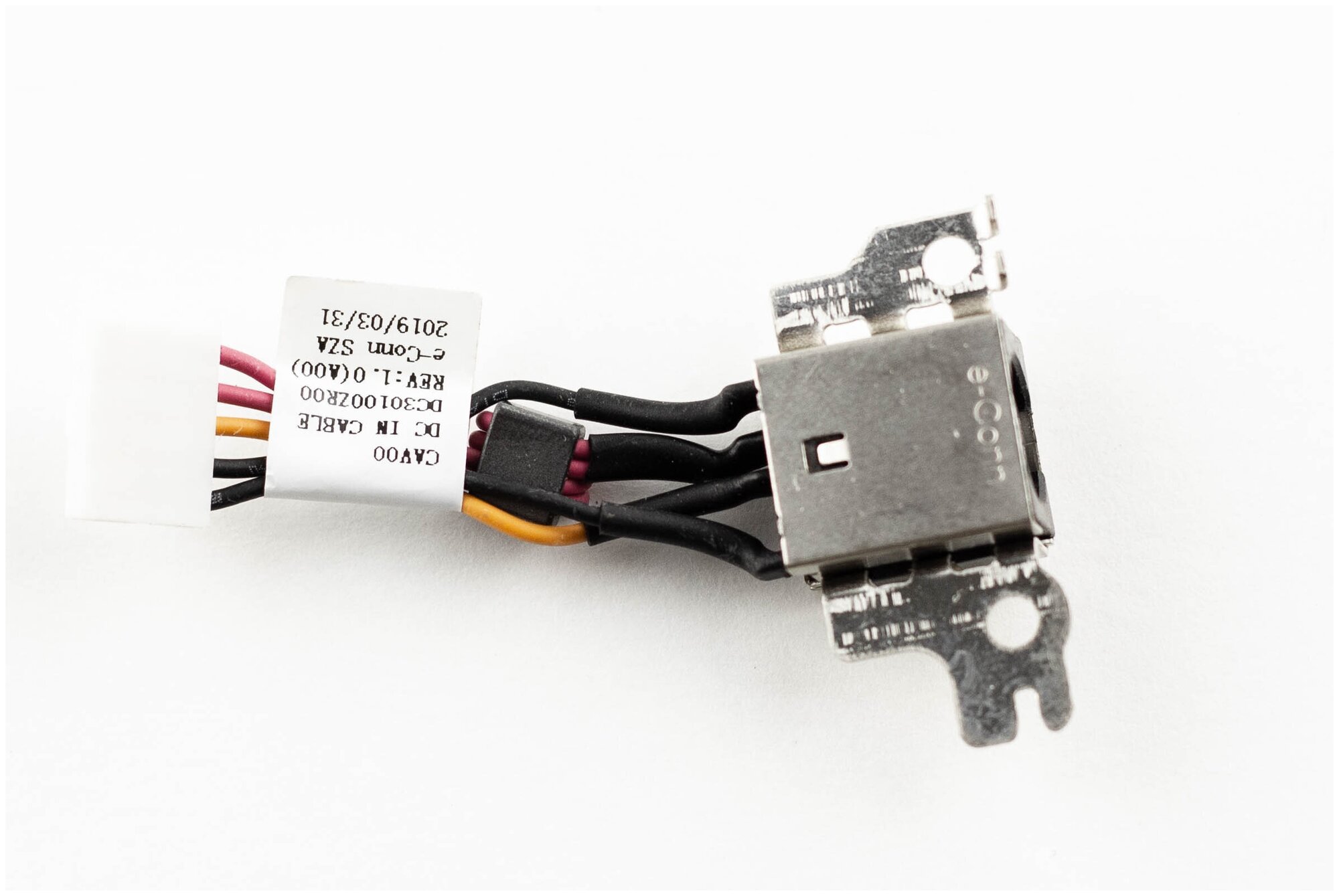 Разъем питания Dell 3180 3189 (7.4х5.0) с кабелем p/n: DC30100ZR00