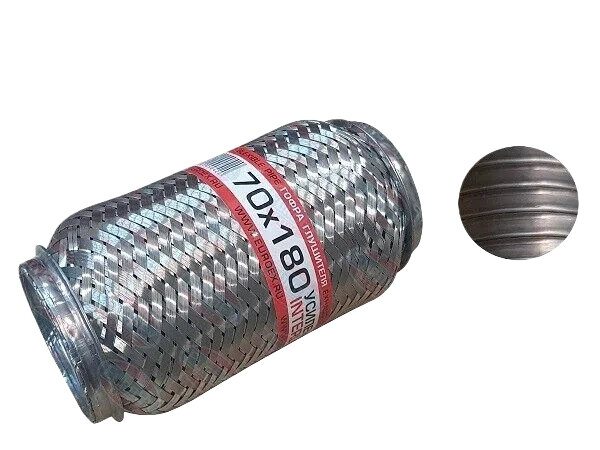 Гофра глушителя EUROEX 70x180il 70x180 усиленная Interlock