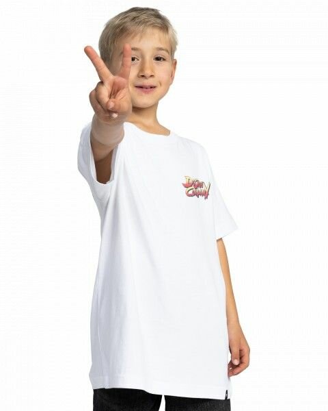 Футболка DC Shoes, размер 16/XL, белый — фото 1