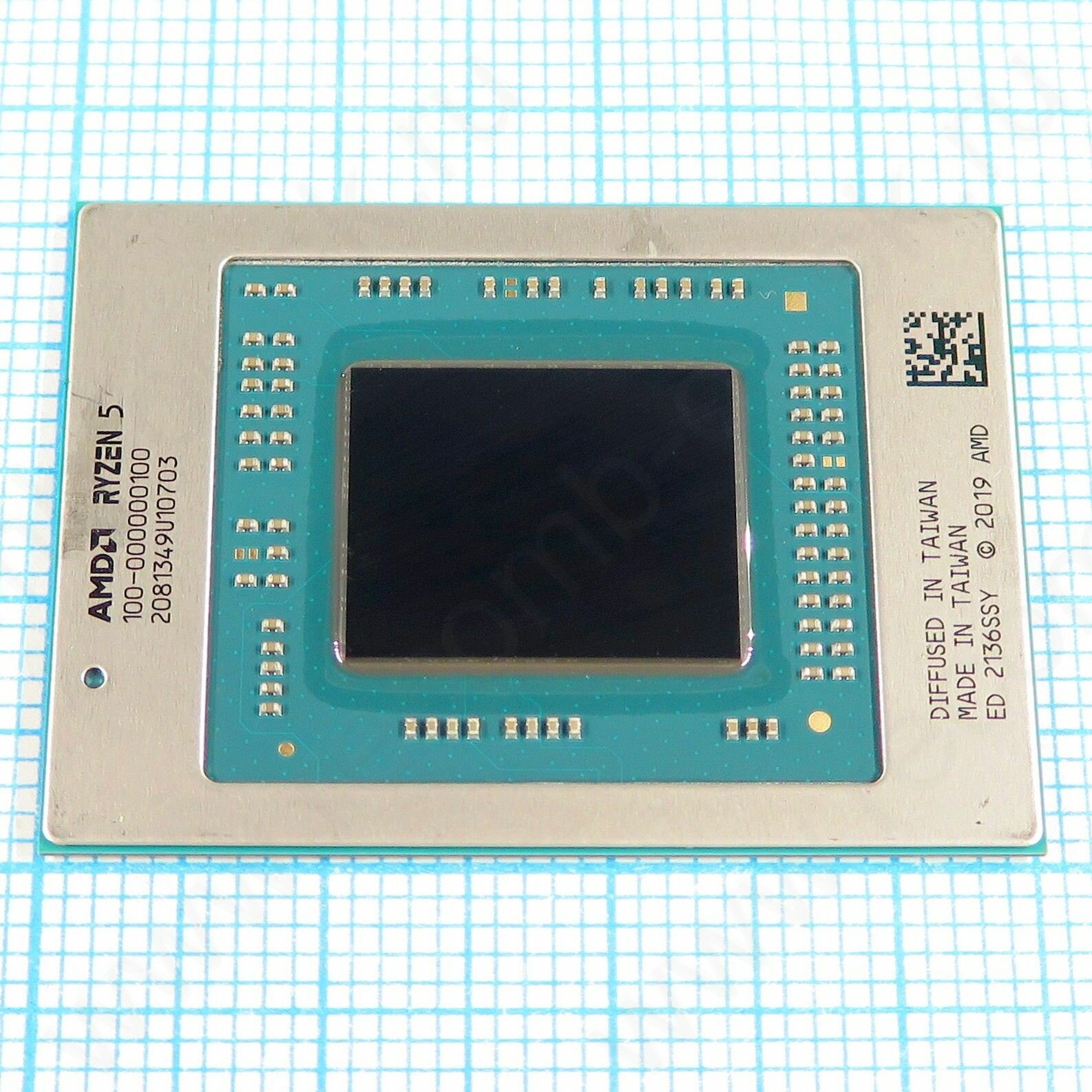 100-000000100 Ryzen 5 Mobile 4600H Renoir BGA1140 (FP6) - процессор для ноутбука