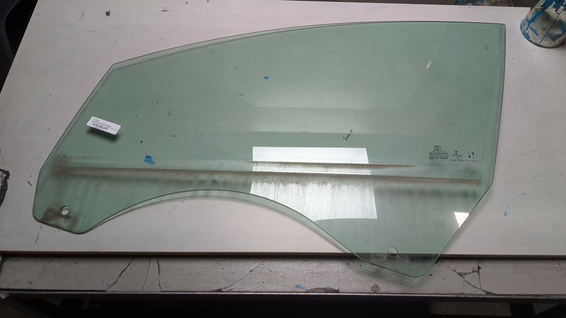 Стекло боковой двери левое переднее Ford Fusion USA Б/У