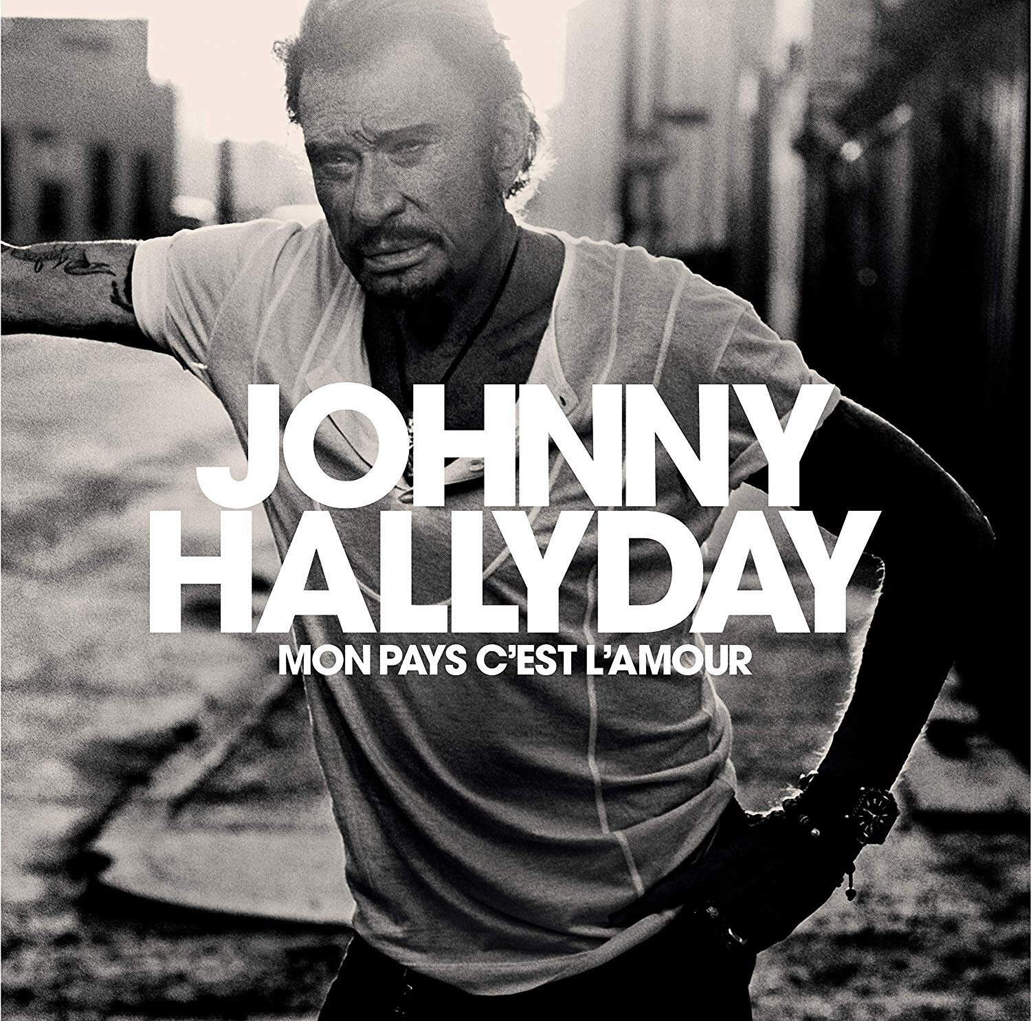 JOHNNY HALLYDAY Mon Pays C'Est L'Amour (LP)