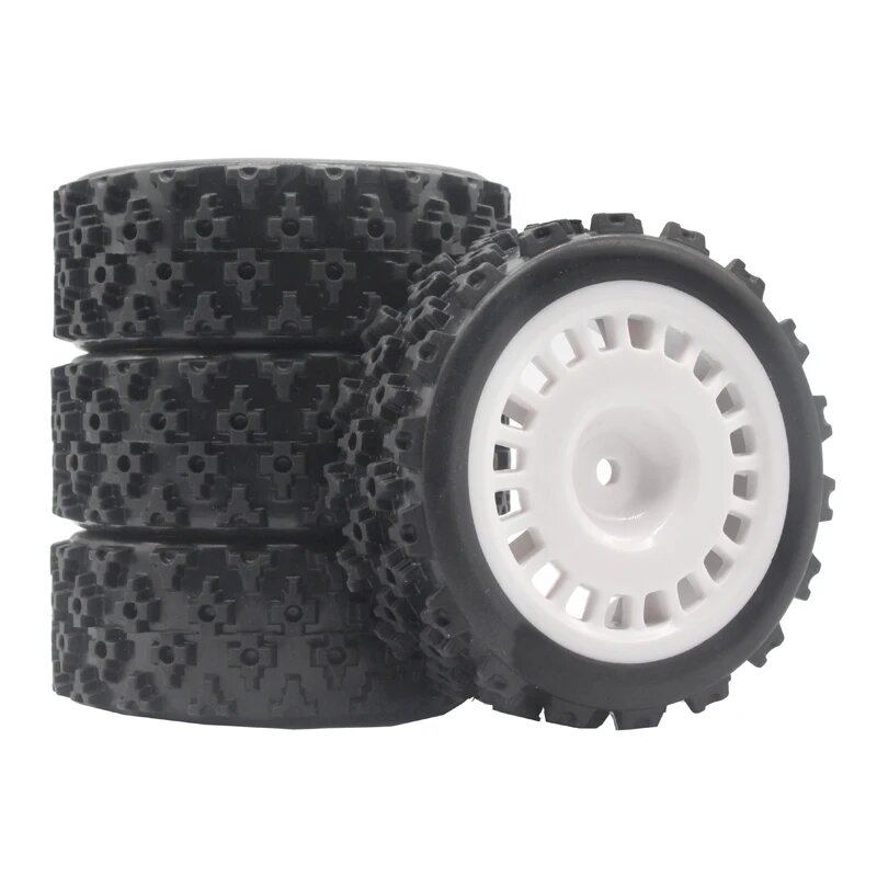 Шины резиновые 70 мм черные Tamiya 1/10 GF03W-7005