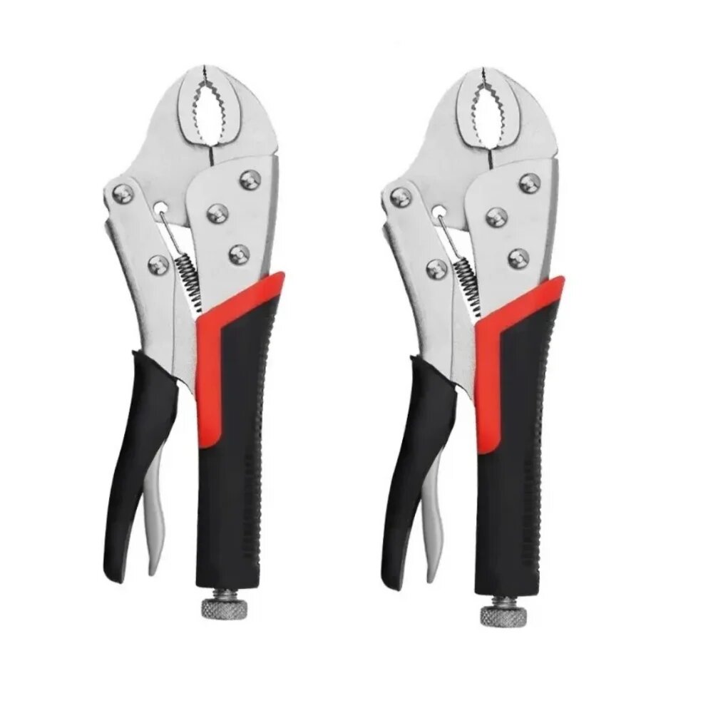 Многофункциональные плоскогубцы с фиксатором, 5-дюймовые изогнутые прямые челюсти, длинный носовой инструмент для ремонта сва.