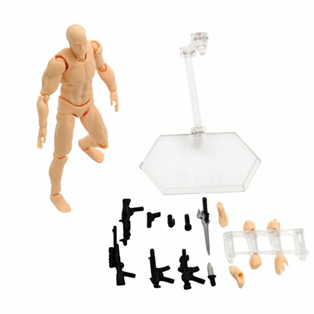 KNOW EASY-Декоративная аниме фигурка, манекен человека (мужчина) художественный для рисования