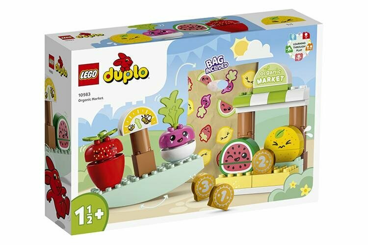 Конструктор унисекс LEGO Duplo Органический рынок 10983, 40 деталей