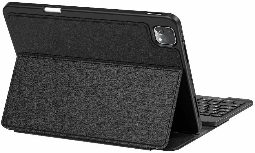 Чехол с клавиатурой для iPad 10.9" (2022), WiWU Protective Keyboard Case, Черный