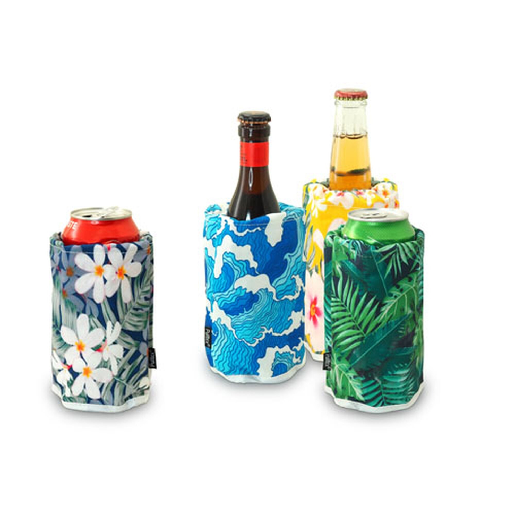 Набор рубашек для охлаждения пива Pulltex 4 Beer Chiller & Identifying, 109-645-00