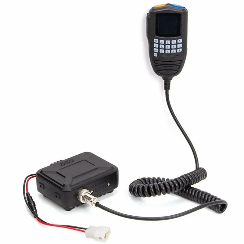 KT-WP12 Мини-автомобильная рация VHF UHF с двухдиапазонным ручным микрофоном