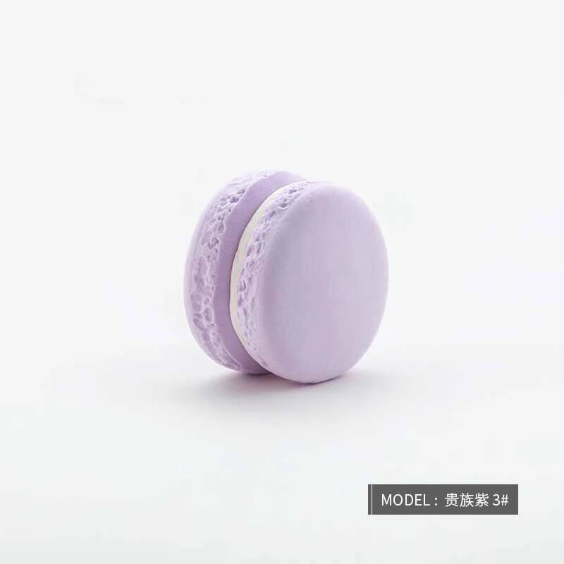 Имитация макарон из ПВХ Сиреневый, L 4.3-4.5cm, Style 18