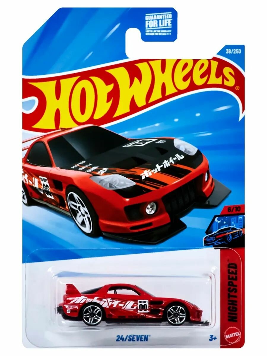 JJJ09 Hot Wheels машинка металлическая игрушка коллекционная масштабная модель 24/Seven кейс 2026